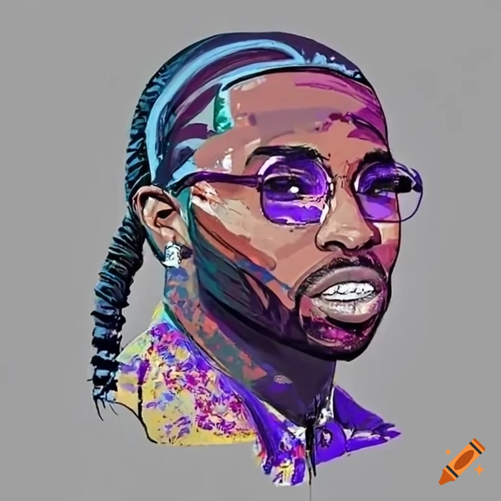 Pop smoke on Craiyon