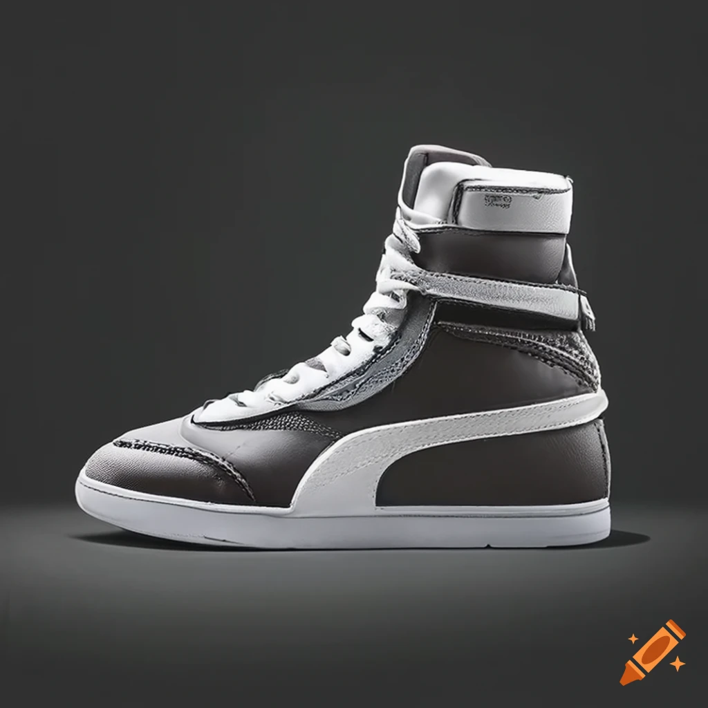 Puma mid model luxury design minimalist on Craiyon