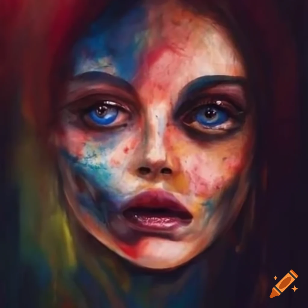 Pintor with missing ear, terrifying horror on Craiyon