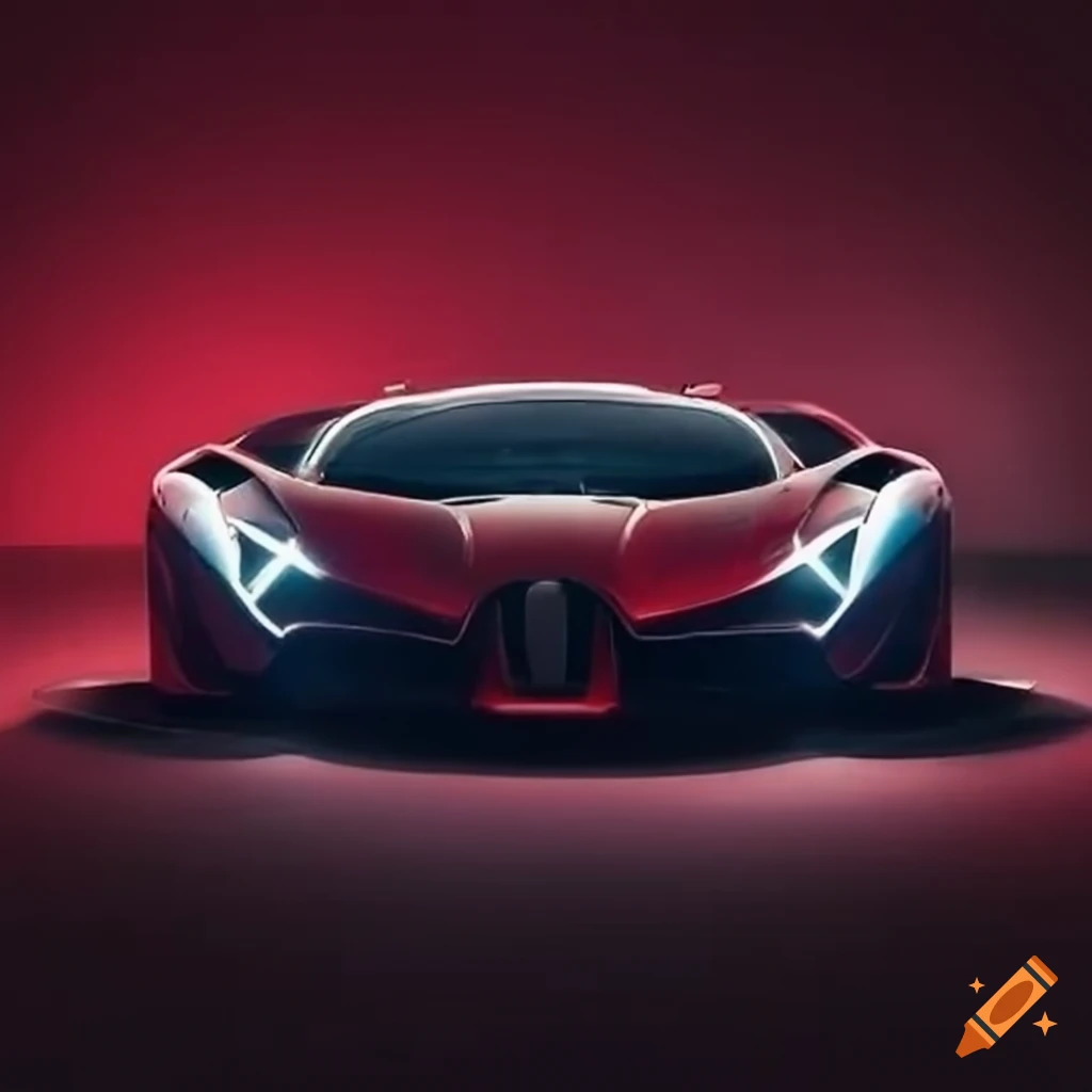 Super car on Craiyon