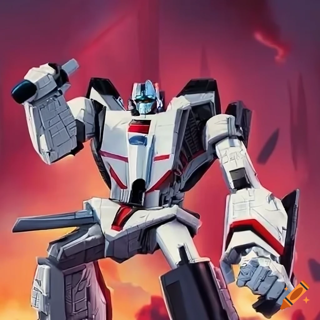Transformers jetfire on Craiyon