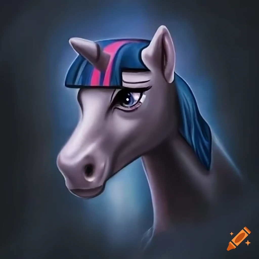 Twilight sparkle using her star power on Craiyon