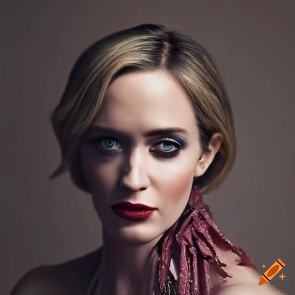 Emily blunt and eva green fusion on Craiyon