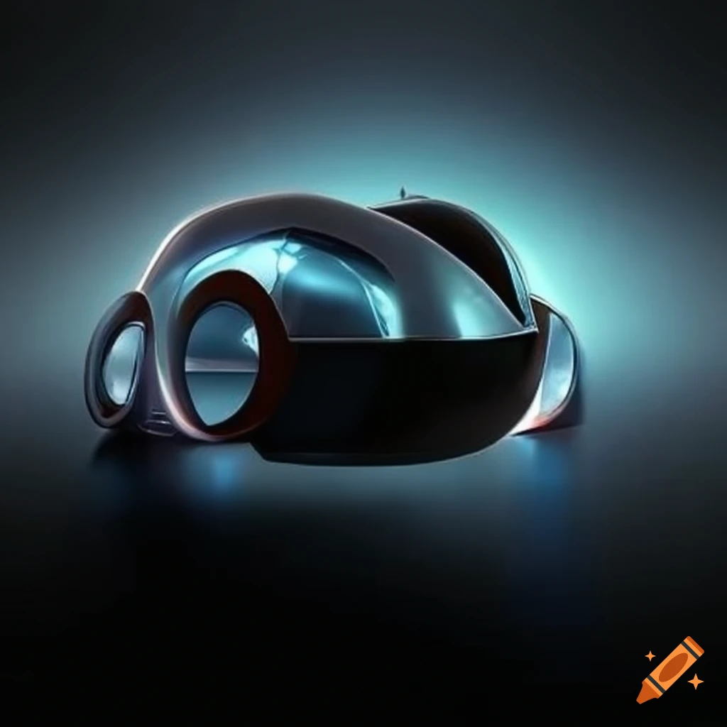 Futuristic car on Craiyon