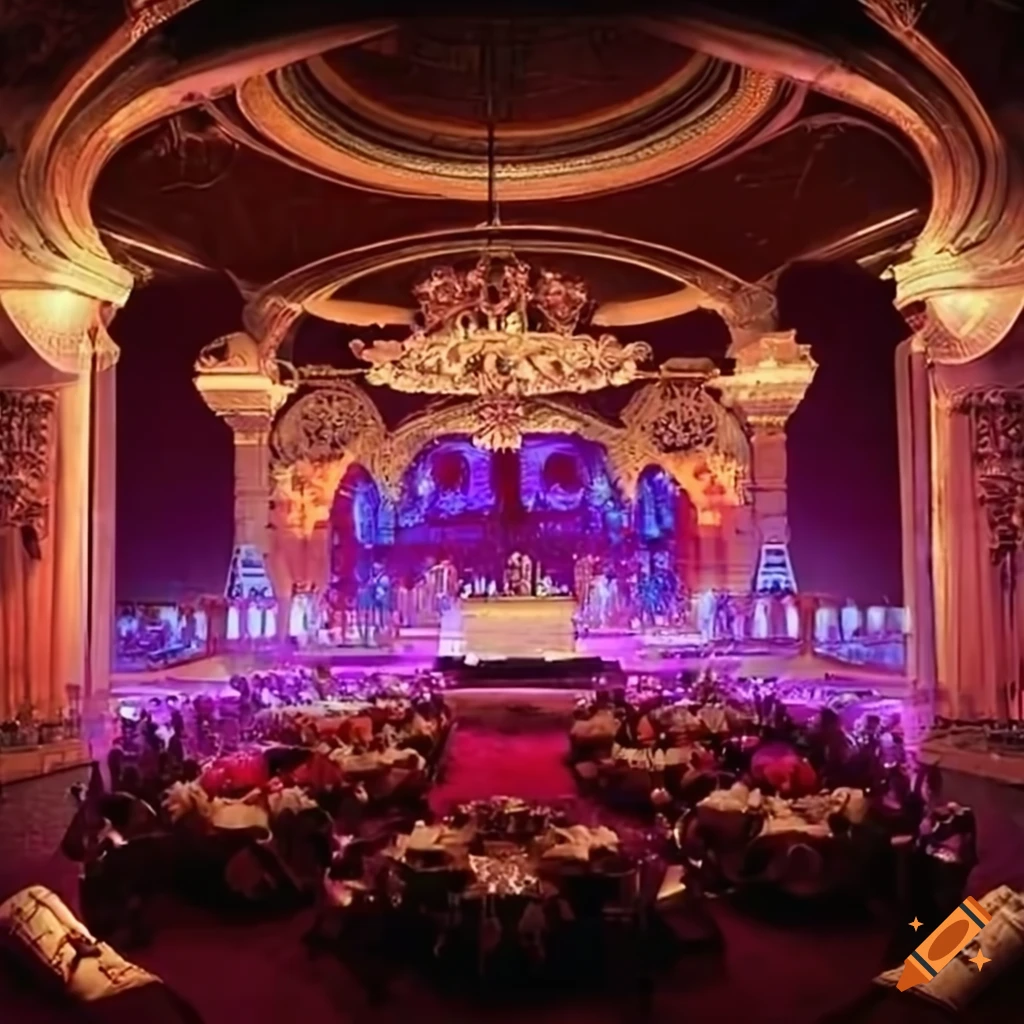 Ultra luxury gala dinner with live Indian classical music performance ...