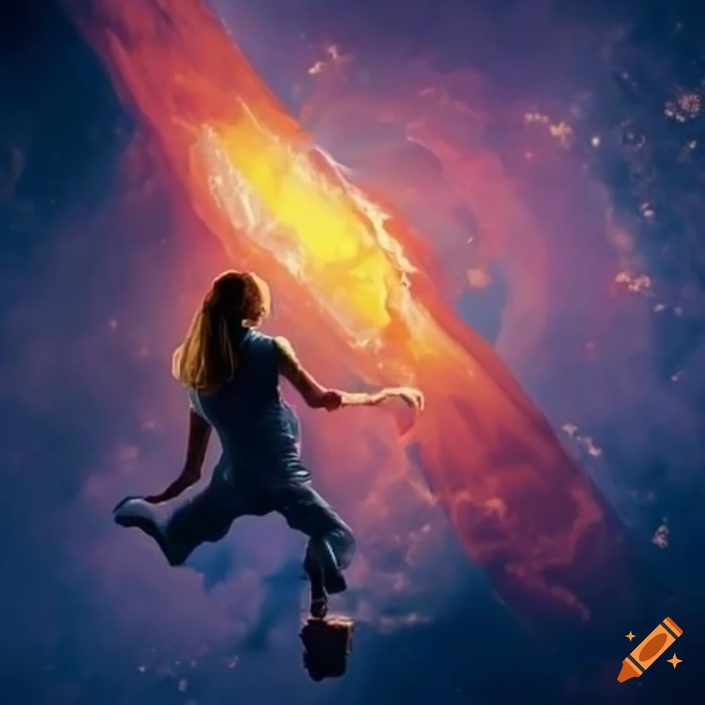 Image depicting something impossible atop something possible on Craiyon