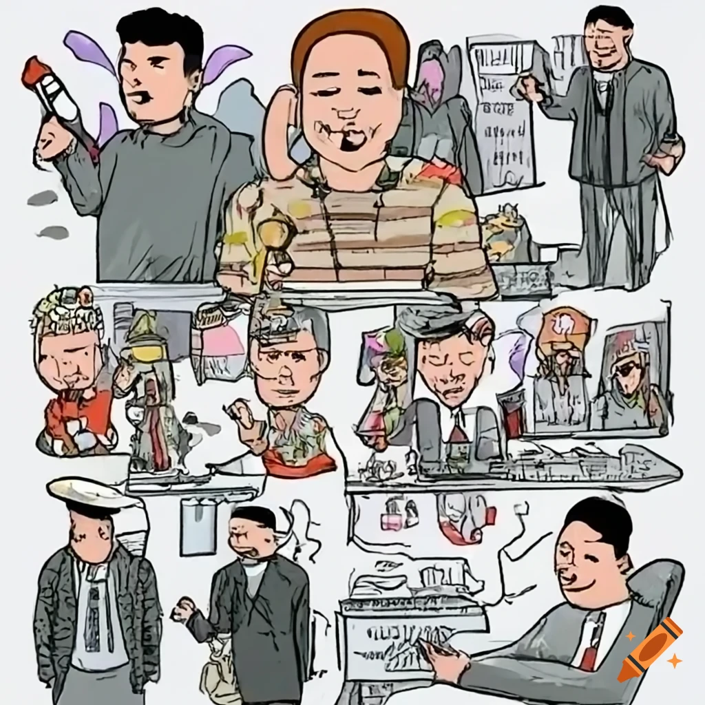 Editorial cartoon depicting global movement of people influenced by ...