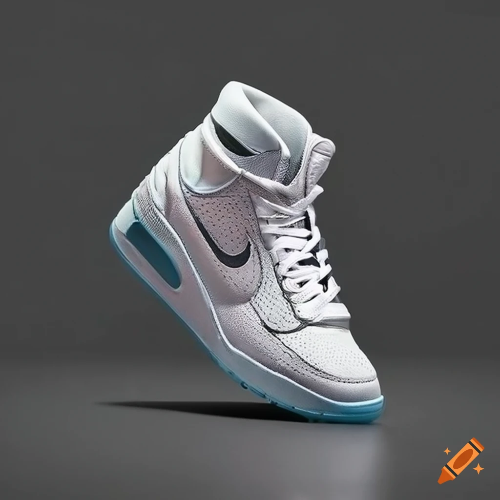 Luxury minimalist design mid-top nike sneakers on Craiyon