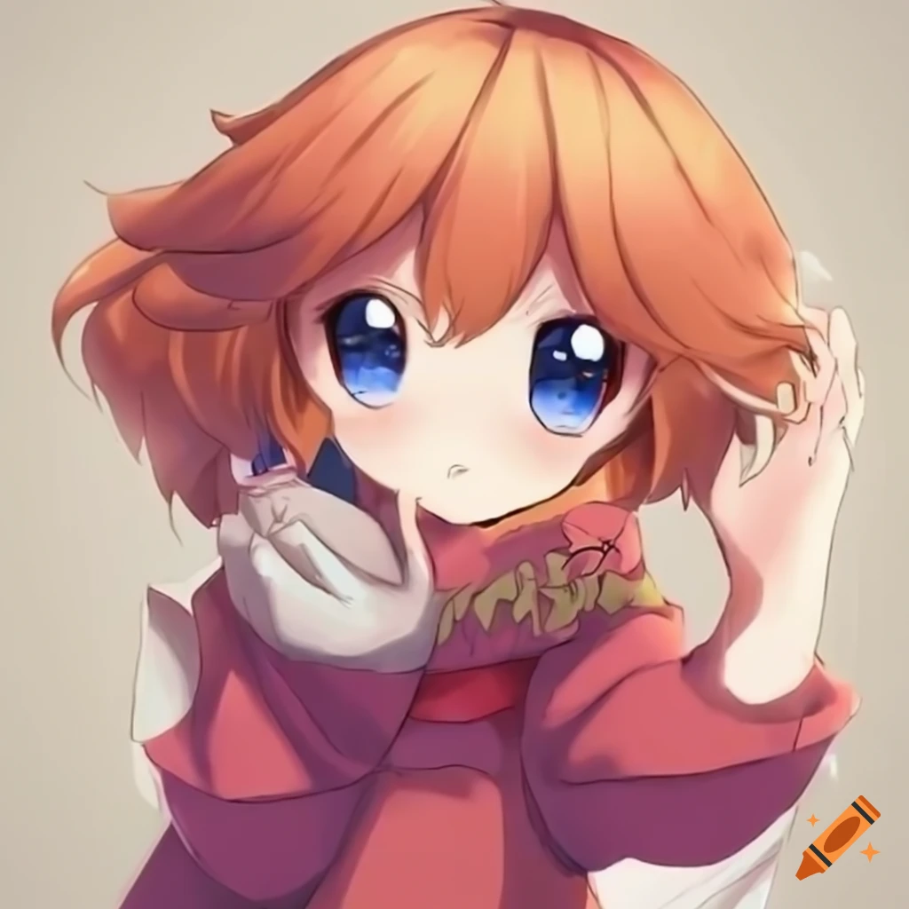 Waddle dee character in anime style on Craiyon