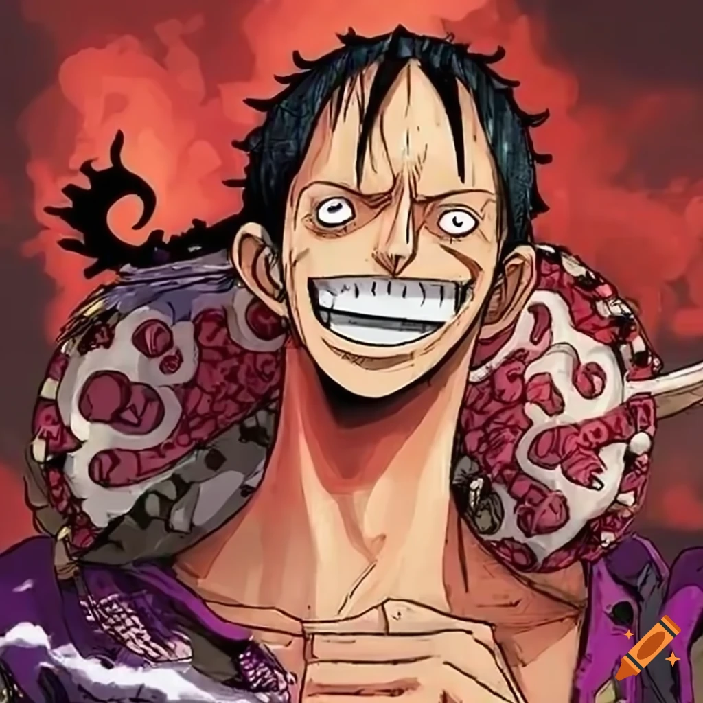 Slim merchant character from one piece manga on Craiyon