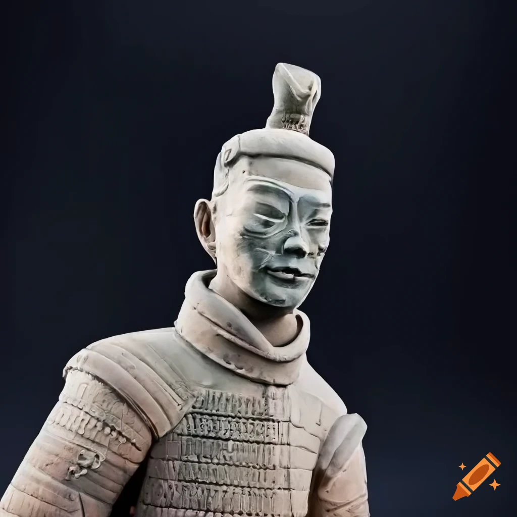 Terracotta army on Craiyon