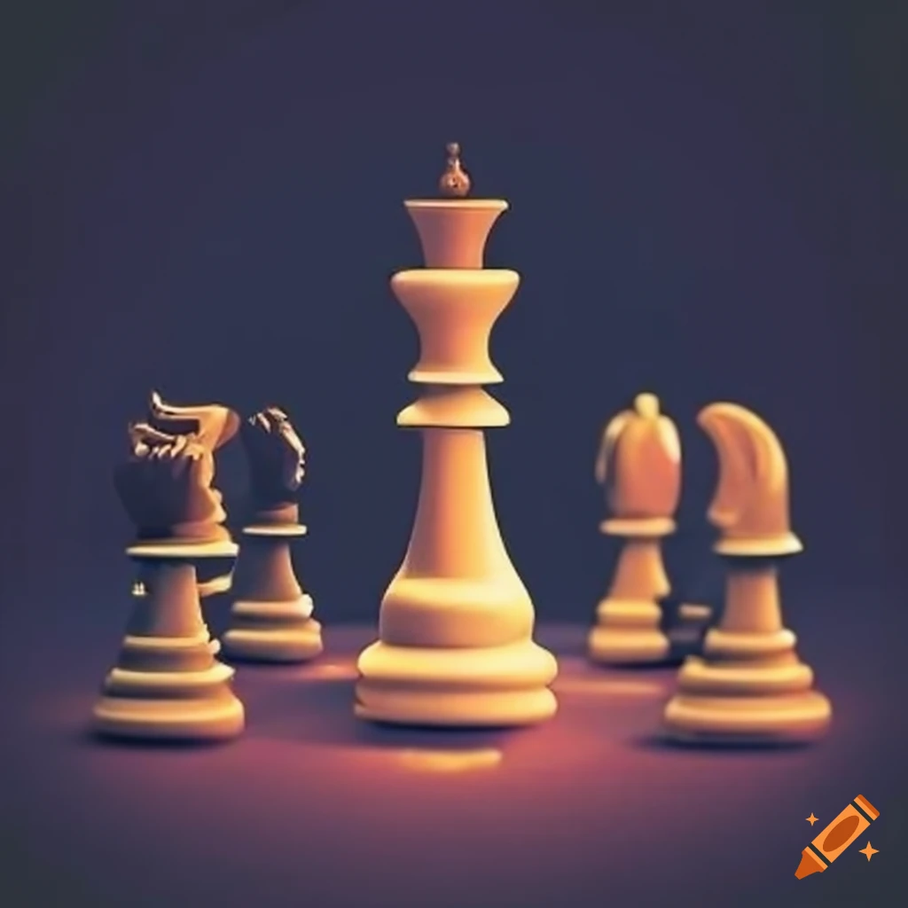 Chess event party on Craiyon