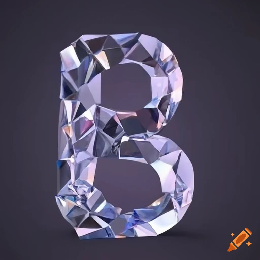 Crystal letter e on Craiyon