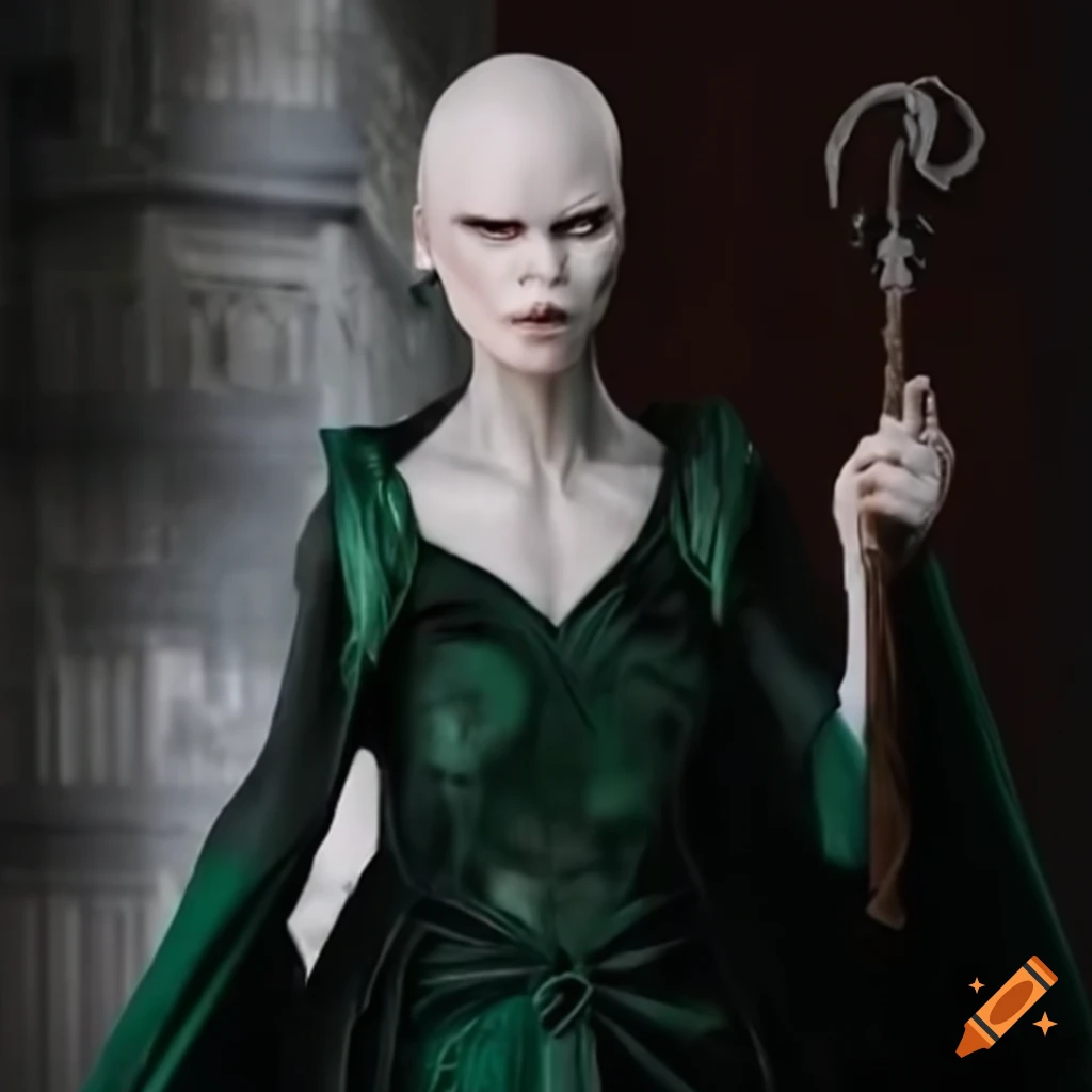 Female version of lord voldemort on Craiyon