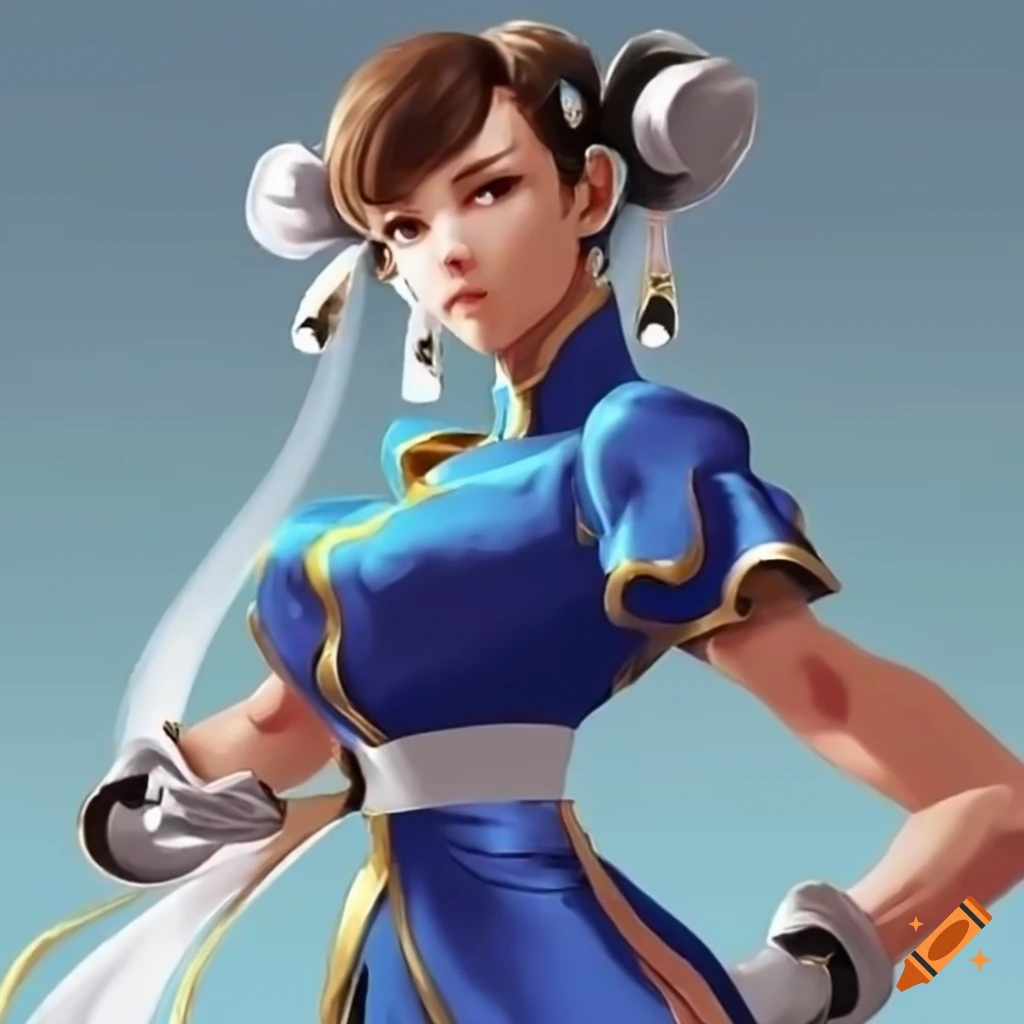 Chun li on Craiyon