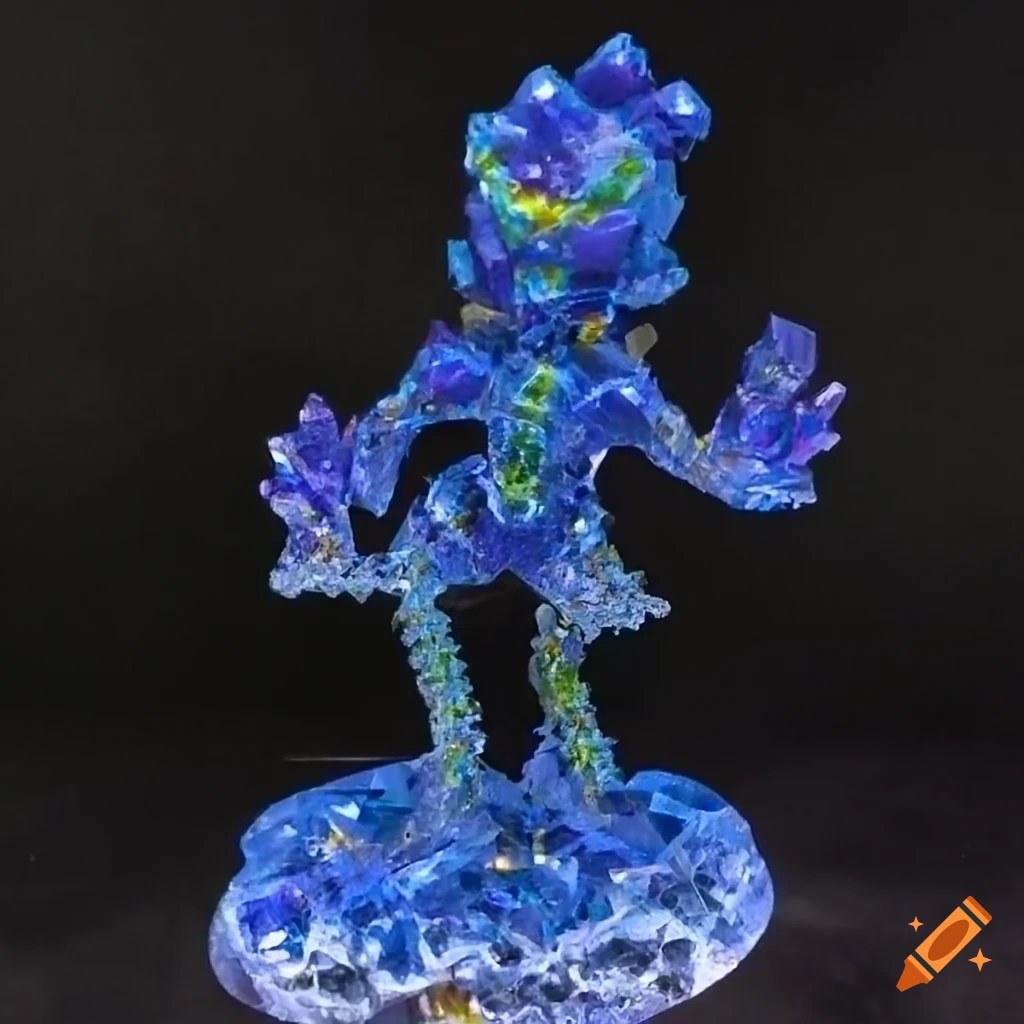 Crystal mind flayer on Craiyon