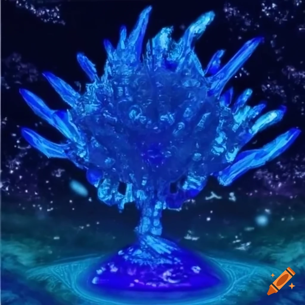 Crystal mind flayer on Craiyon