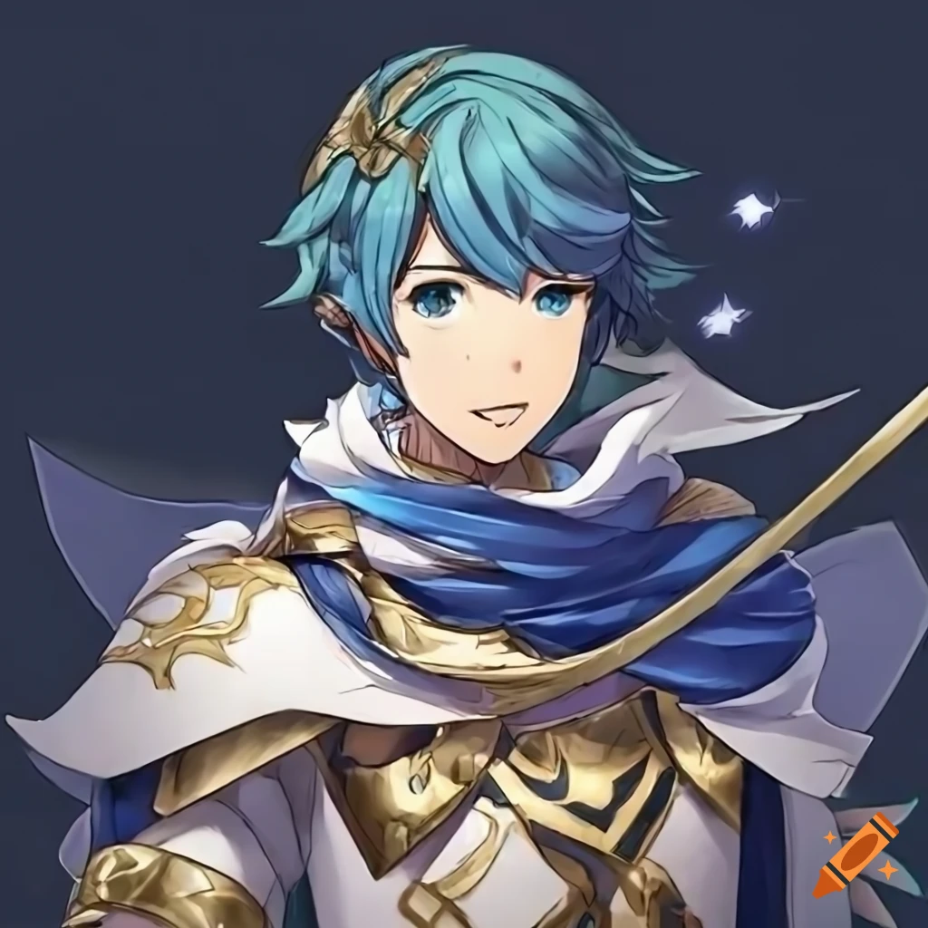 Alfonse from fire emblem heroes on Craiyon