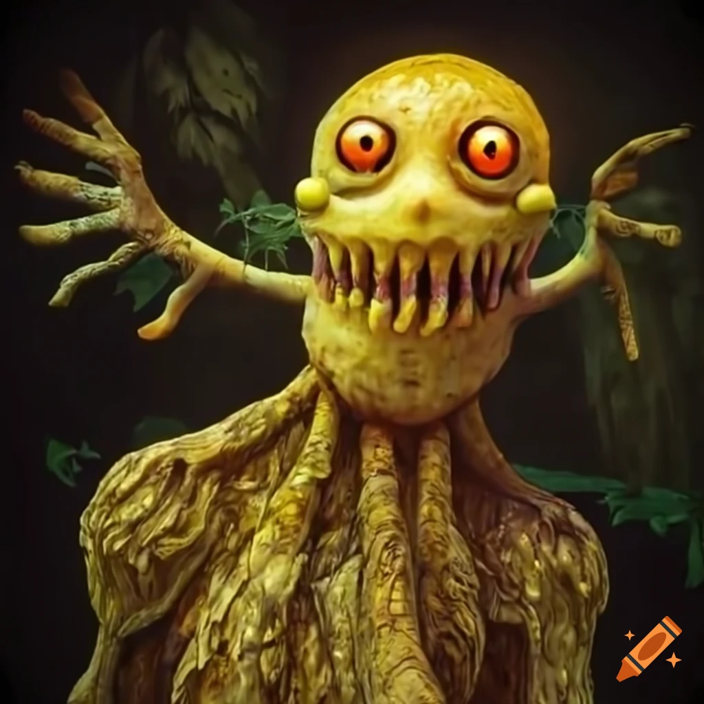 Surreal forest with the Rotten Mutant Omega Mart Lemon Fruit Tree ...