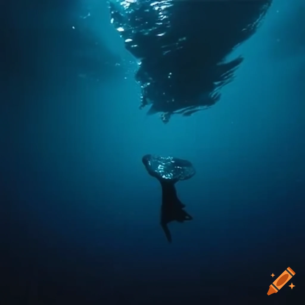 Underwater scene on Craiyon