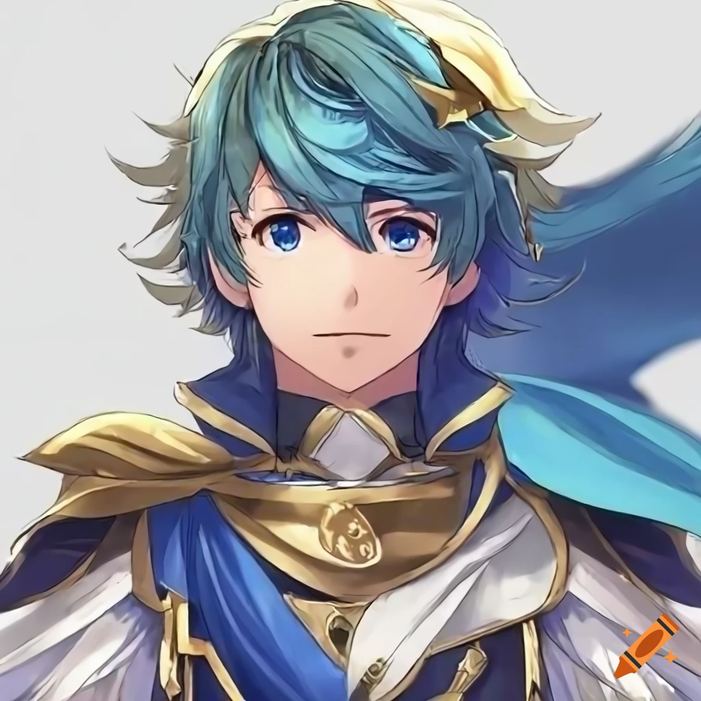 Alfonse from fire emblem heroes on Craiyon