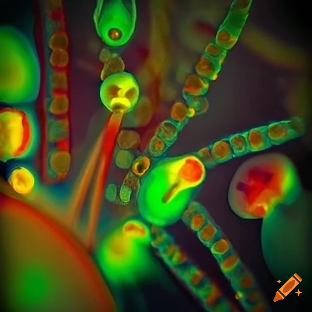 Micro photography showcasing delicate nature's intricacies on Craiyon