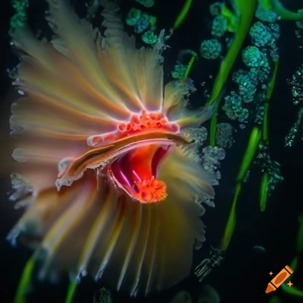 Underwater ecosystem captured with advanced photography techniques on Craiyon