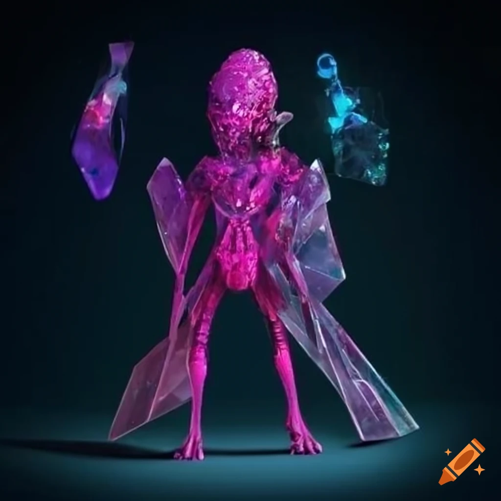 Friendly alien race made of crystals, pure energy, and fire bolts on ...