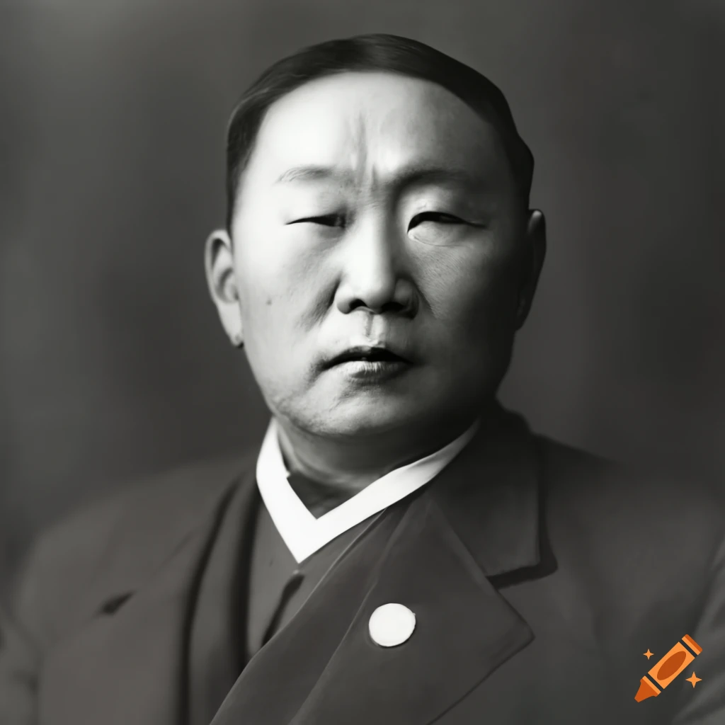 Anandyn amar, mongolian politician 1930 on Craiyon