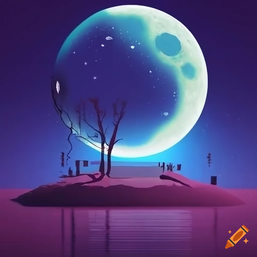 Futuristic minimalistic Linux desktop with a Japanese woodwork style ...