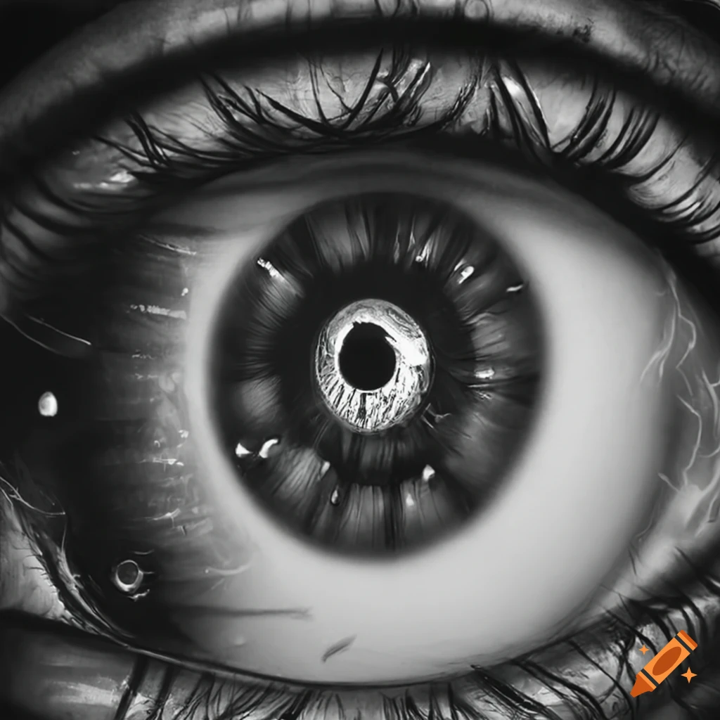 Hyperrealistic mechanical eye on Craiyon