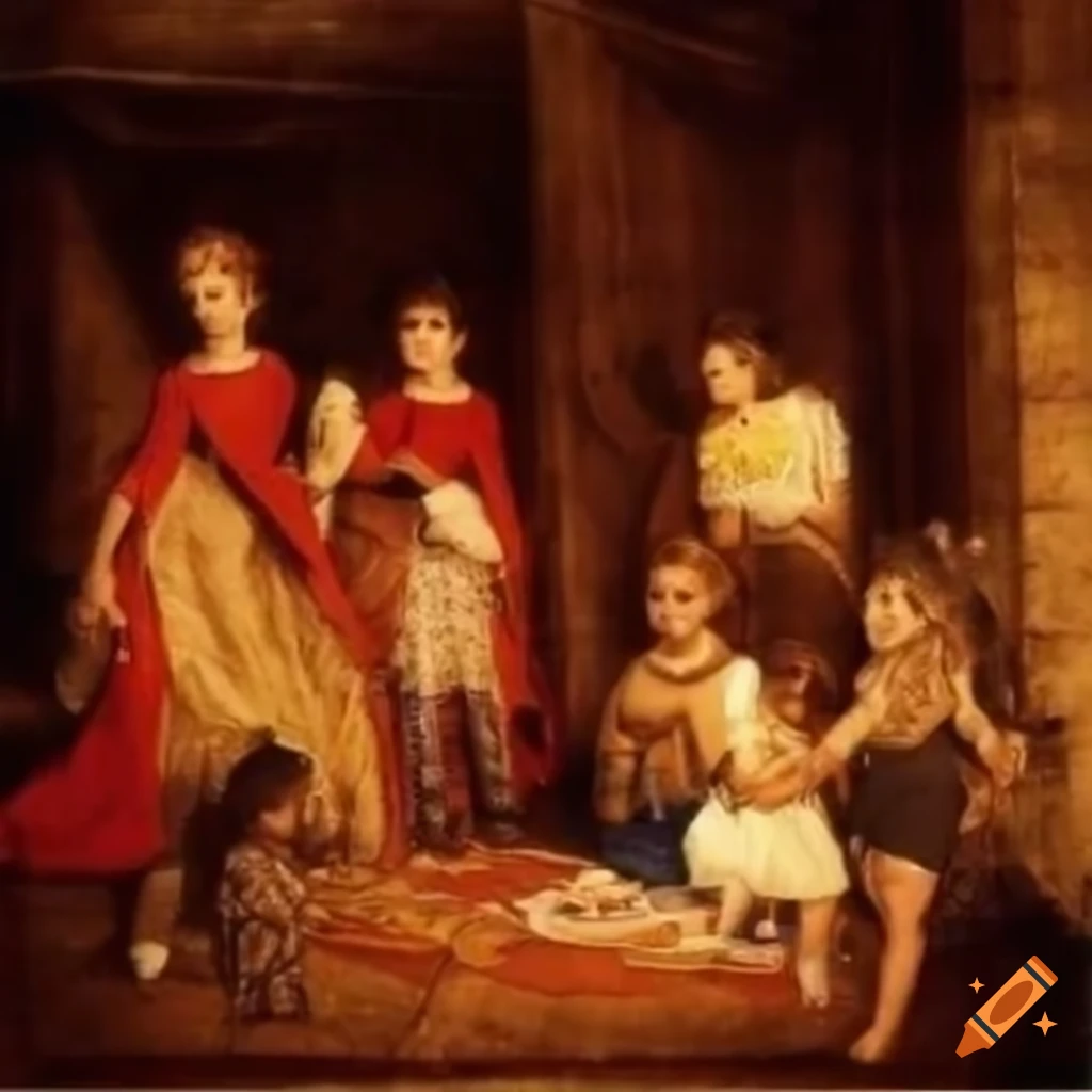 Artistic representation of life on Craiyon