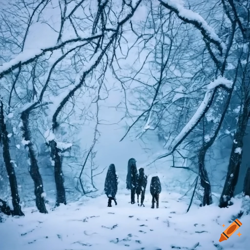 Shimmering snow with glinting diamonds on Craiyon