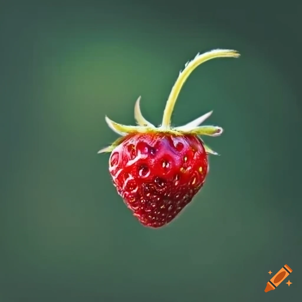 Wild strawberry on Craiyon