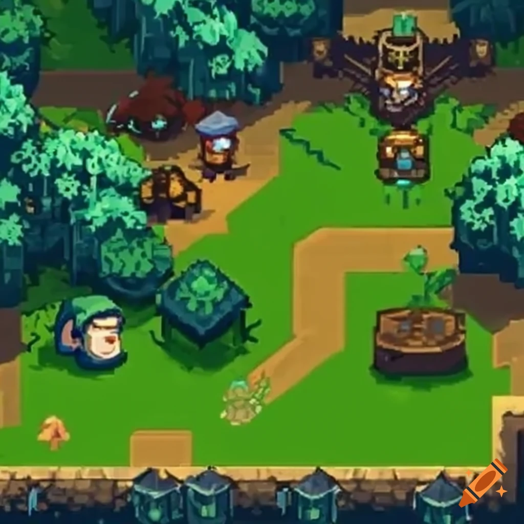 Rpg idle game on Craiyon