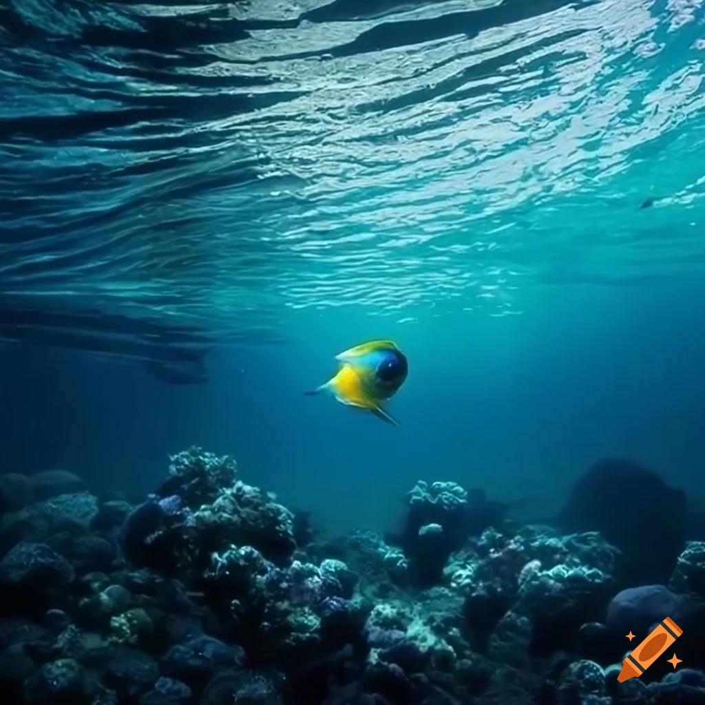 Group of exotic fish in mesmerizing hyper-sharp micro photography ...