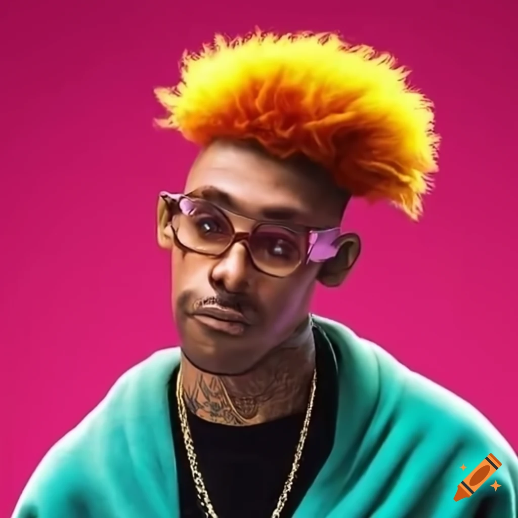 Troll rapper on Craiyon