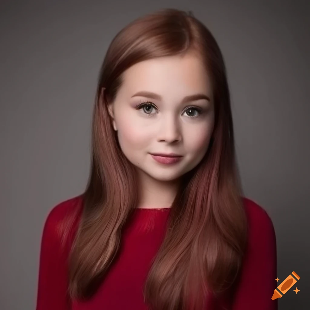 Detailed portrait of mabel pines in high-resolution on Craiyon