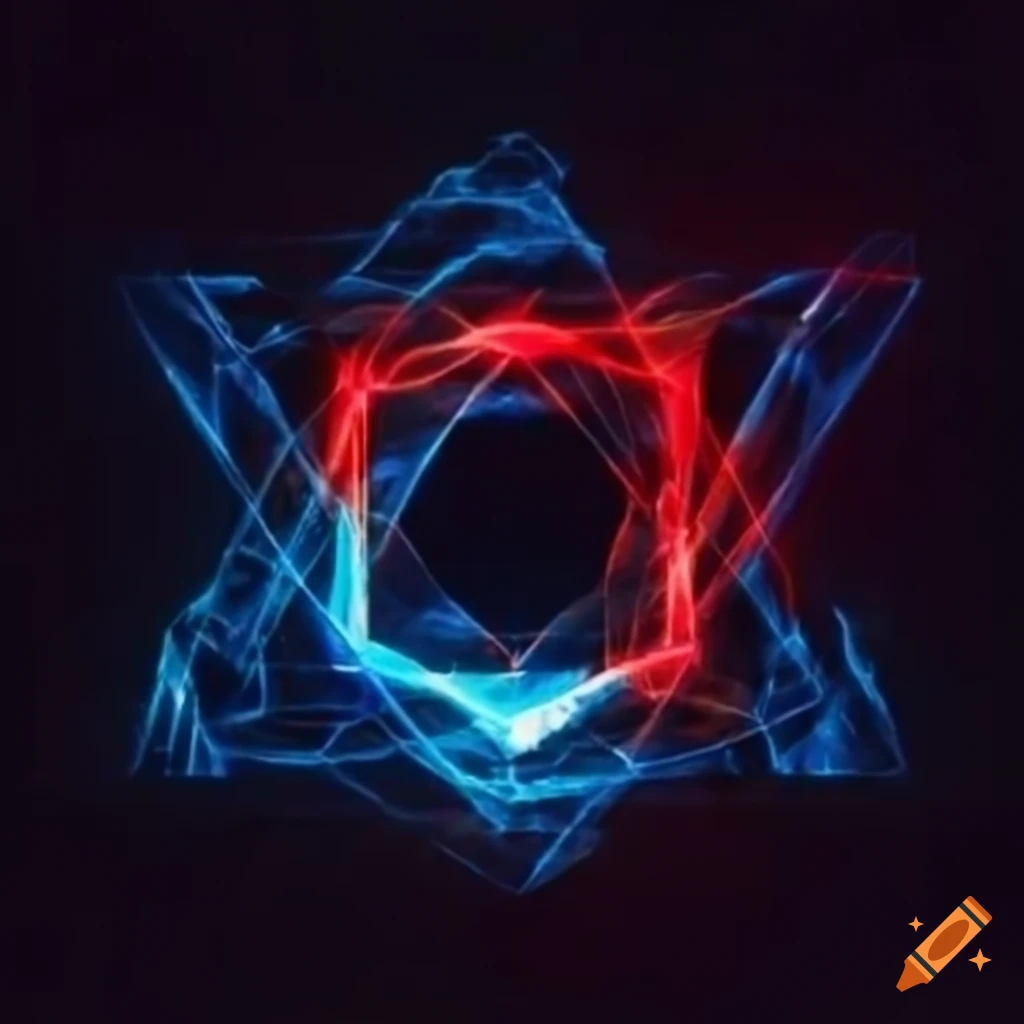 Abstract and energetic visual representation on Craiyon