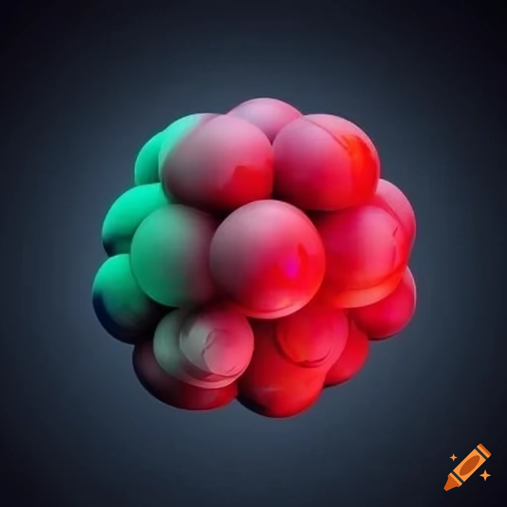 Atom structure on Craiyon