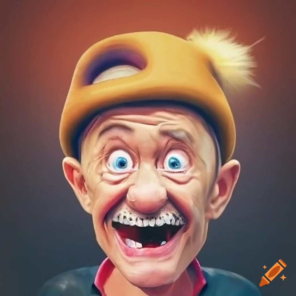 Chuckle champ on Craiyon