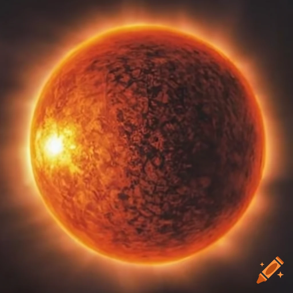 The sun star on Craiyon