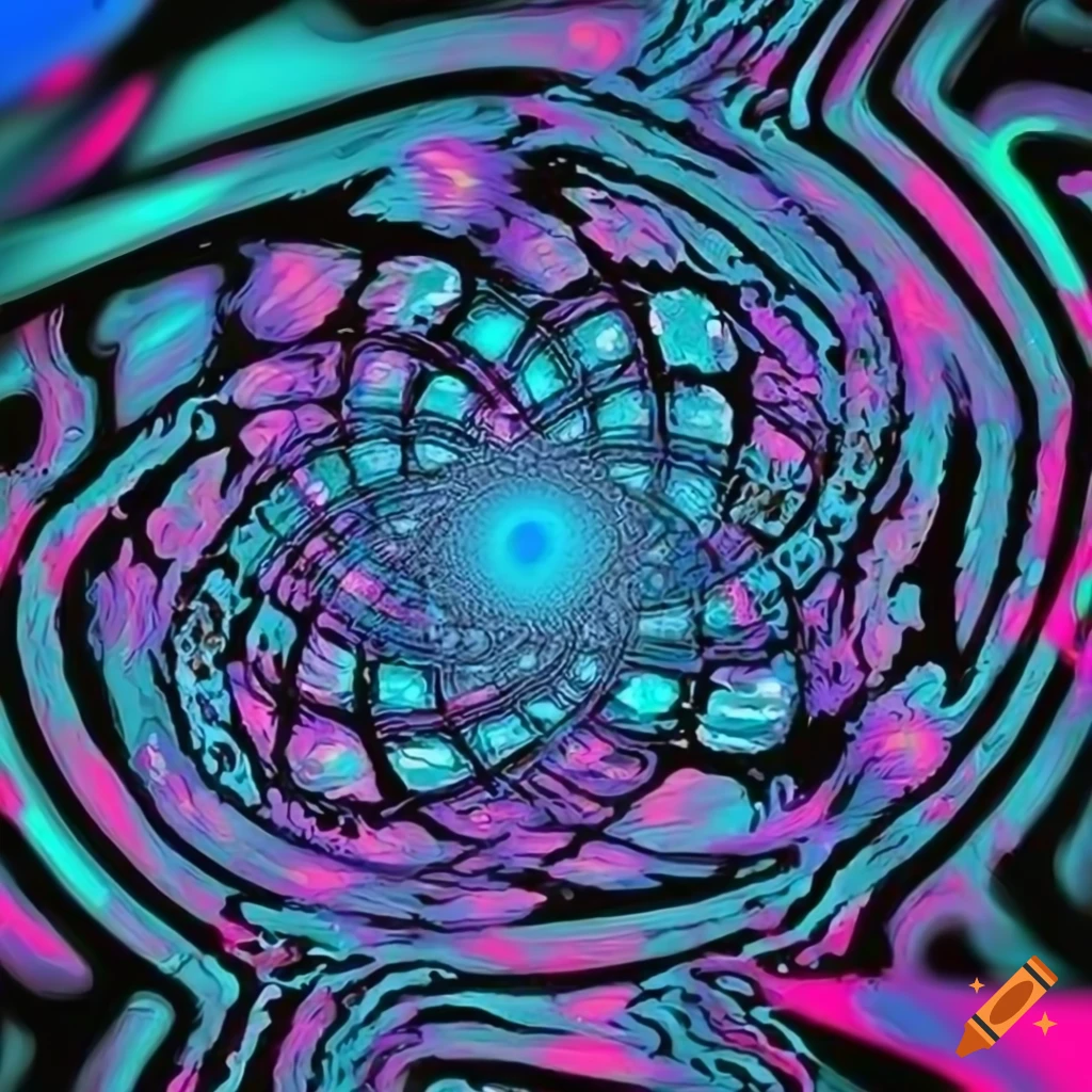 Abstract white color pattern design on Craiyon