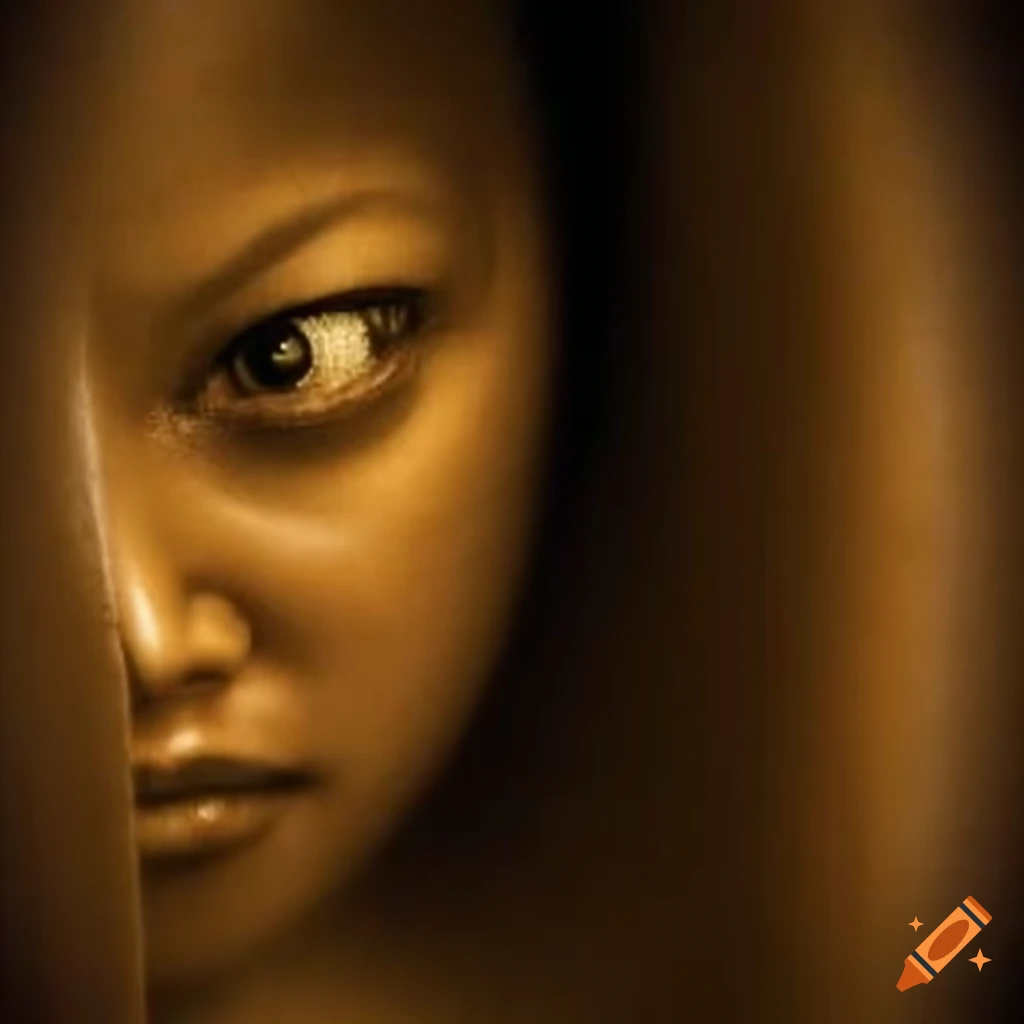 Abstract art depicting personification on Craiyon