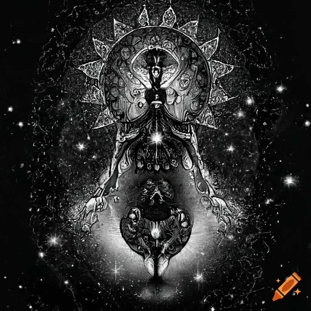 Ethnic cosmic god object on Craiyon