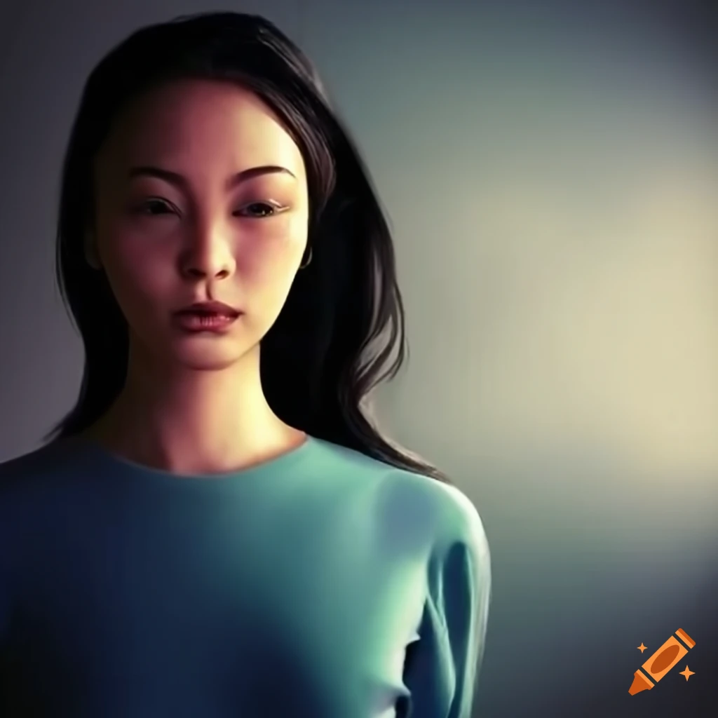 Abstract art of personification on Craiyon