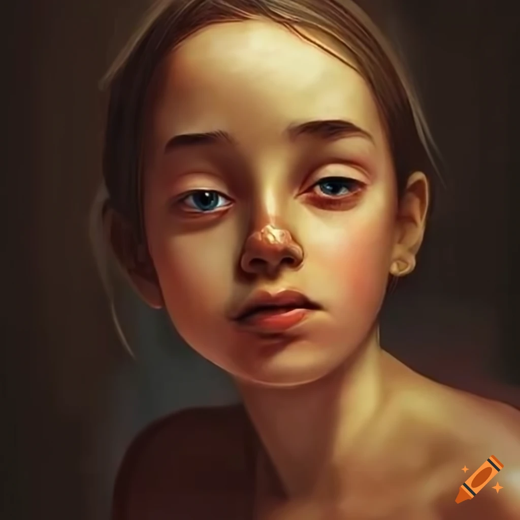 Portrait view on Craiyon