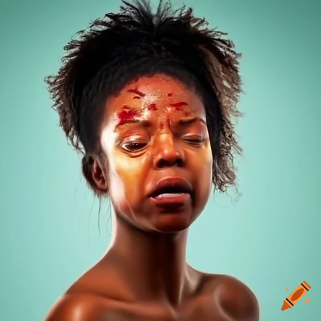 Focused martial arts student with a determined expression on Craiyon