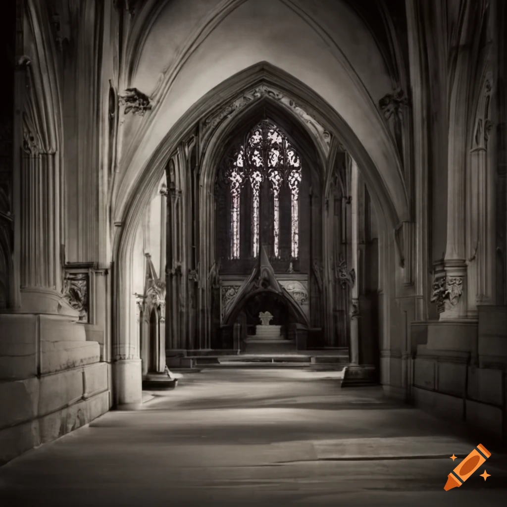 Gothic style architecture and aesthetics on Craiyon