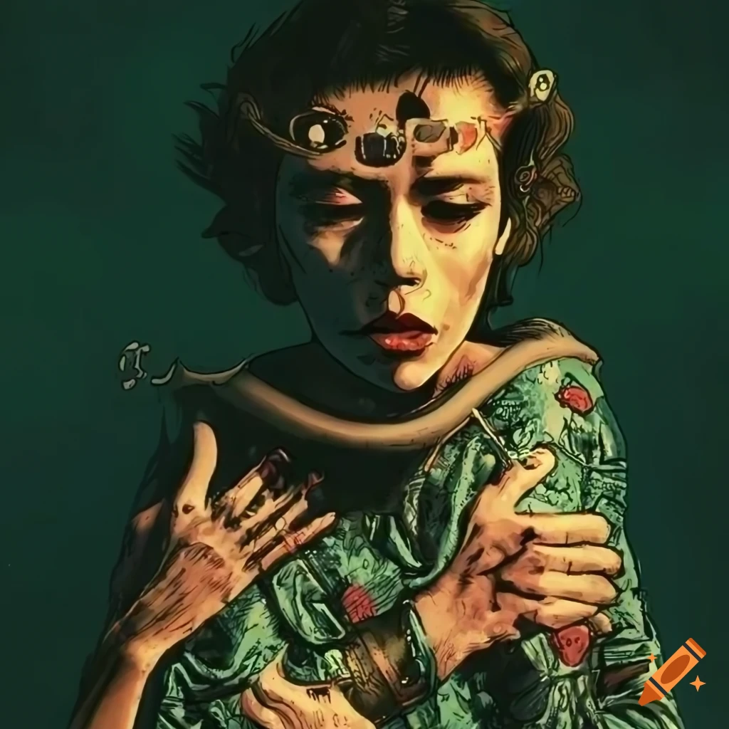 Rockwell-inspired graphic novel illustration from 'noir graphic novel ...